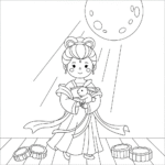 10 Free Printable Coloring Pages for Mid-Autumn Festival